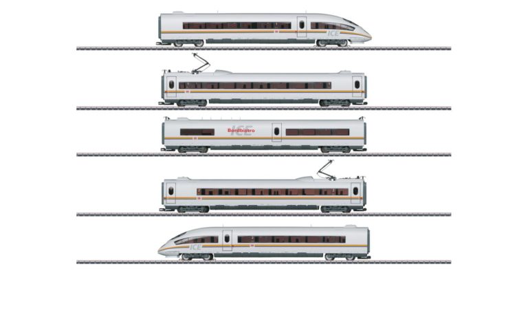 Märklin 37784 Rainbow DB ICE 3 Railcar Set - EU Rail FanEU Rail Fan